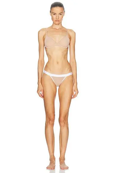 NEGATIVE UNDERWEAR Sieve Demi Bra