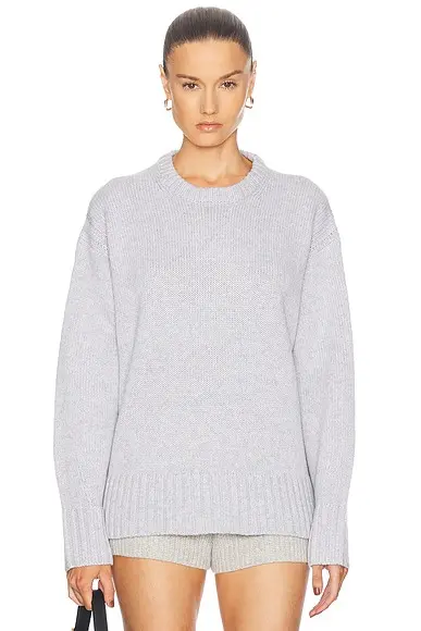 Guest In Residence Cozy Crew Cashmere Sweater