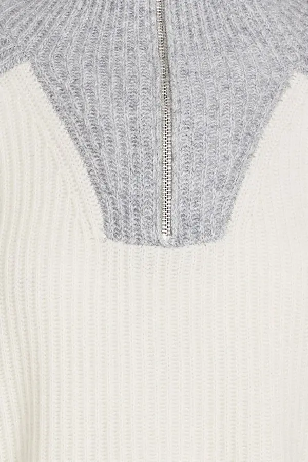 Rag & Bone Pierce Two-tone Cashmere Sweater