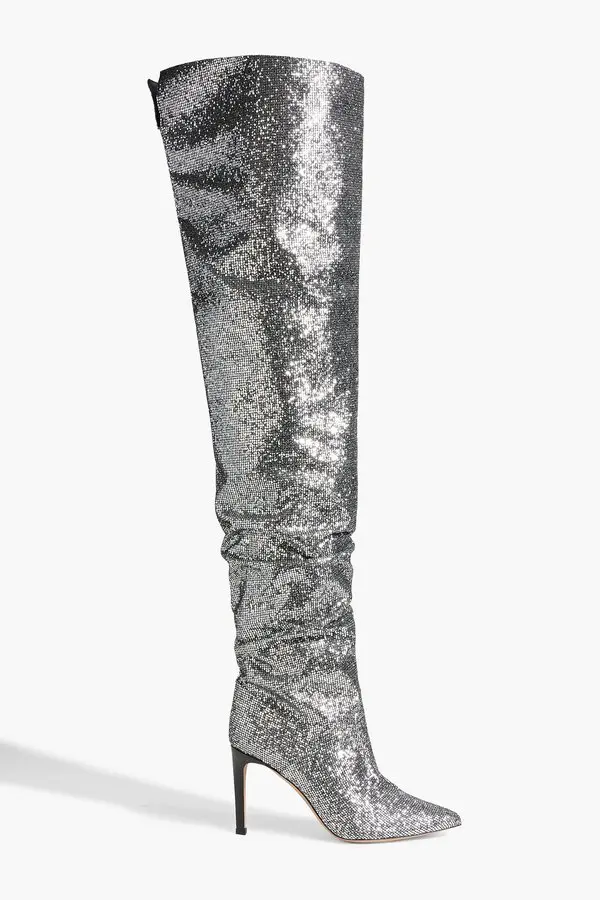 IRO PARIS Glittered Thigh High Boots