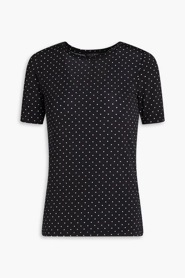 Rag & Bone Sabeen Polkadot Jersey T-shirt
