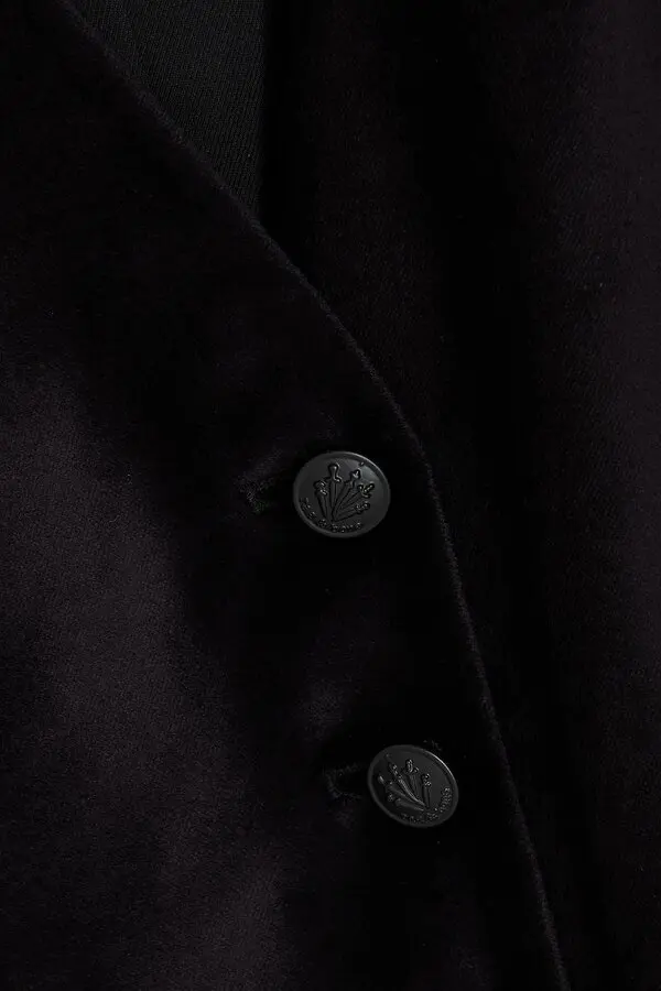 Rag & Bone Priya Cotton-blend Velvet Vest