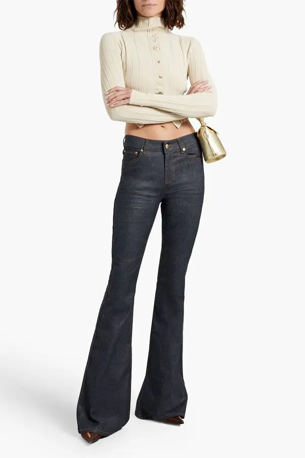 Retrofete Midrise Flared Jeans