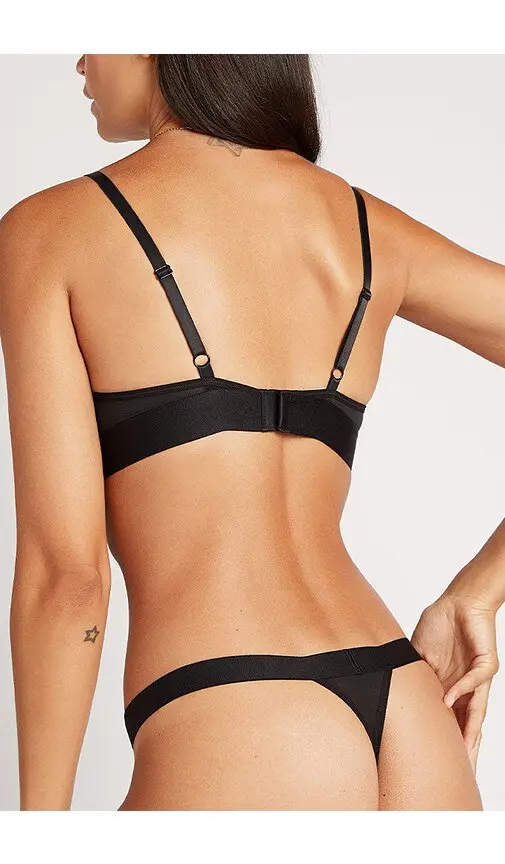 NEGATIVE UNDERWEAR Sieve Thong - Black