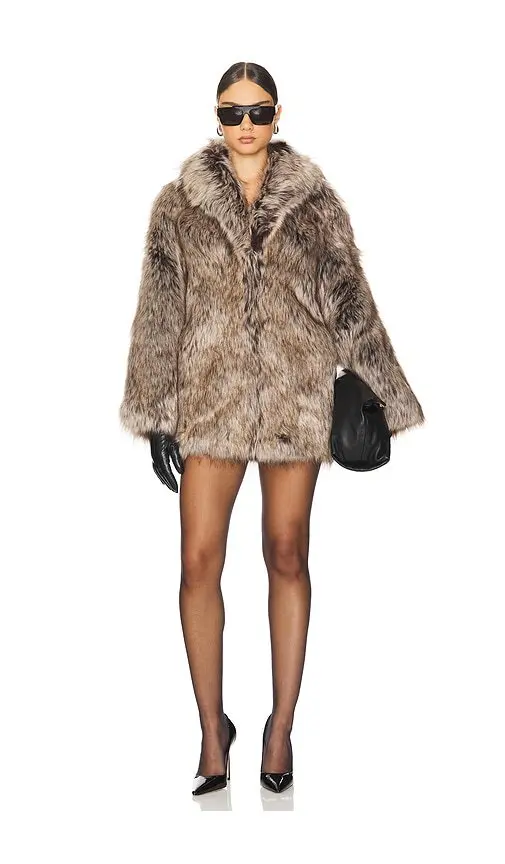Lpa Elliana Faux Fur Coat
