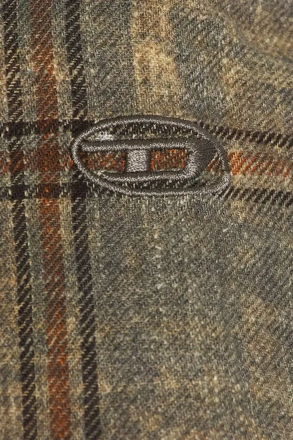 DIESEL® Hammer Overshirt In Brown