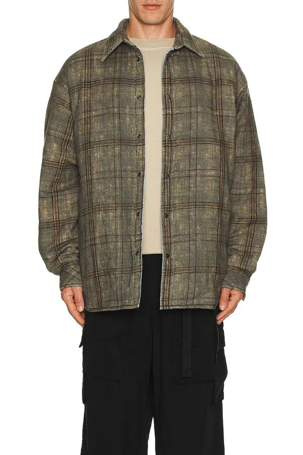 DIESEL® Hammer Overshirt In Brown