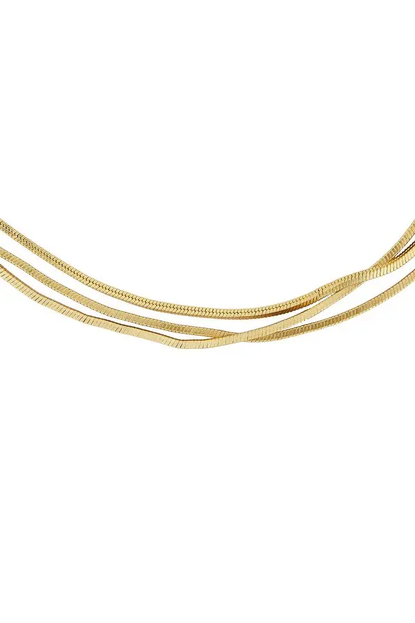 ROXANNE ASSOULIN Slinky Layered Necklace