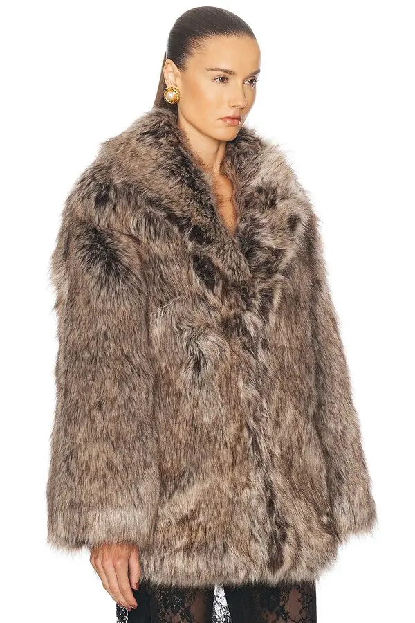 Lpa Elliana Faux Fur Coat
