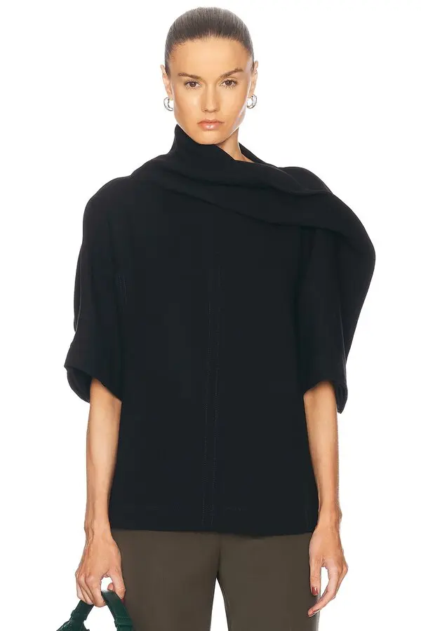 Bottega Veneta Draped Neck Top