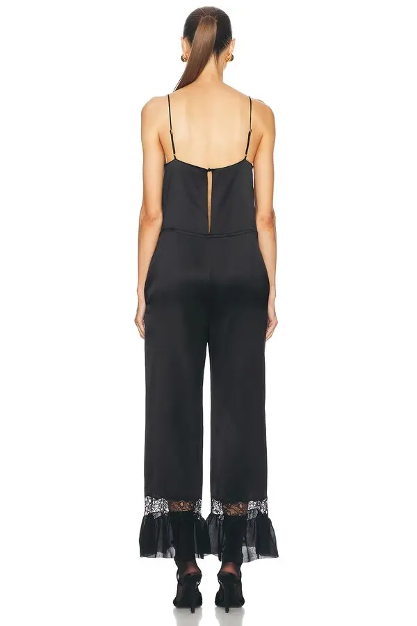 Saint Laurent Flare Leg Jumpsuit