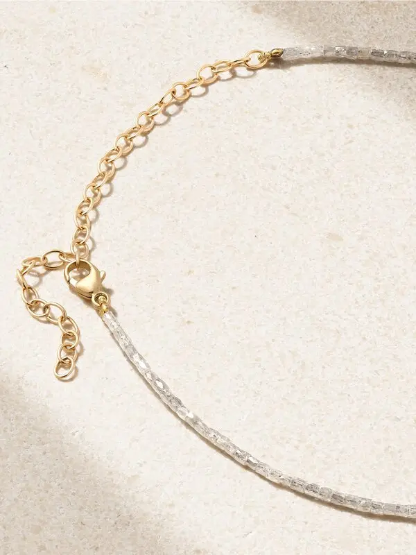 Jia Jia Gold Diamond Anklet - Black