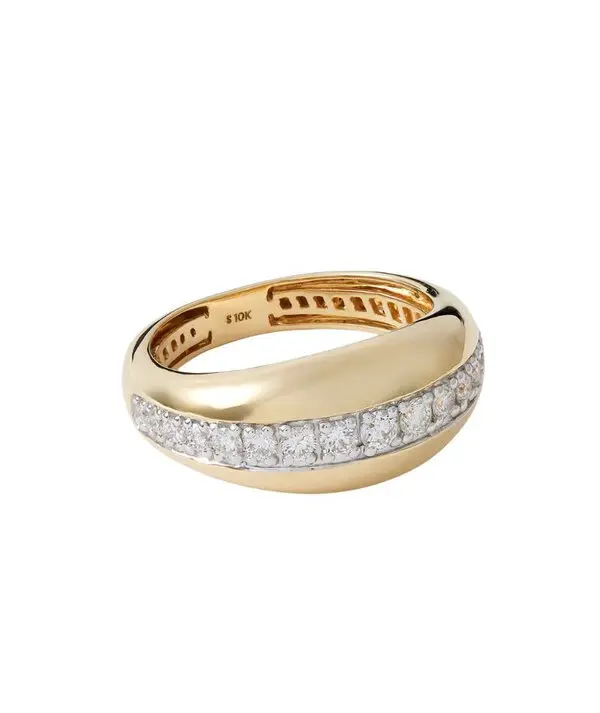 STONE AND STRAND 10-karat Diamond Ring