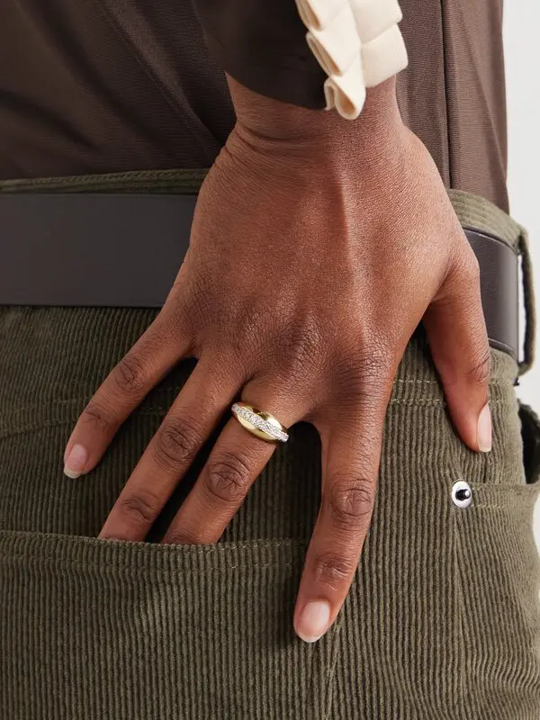 STONE AND STRAND 10-karat Diamond Ring