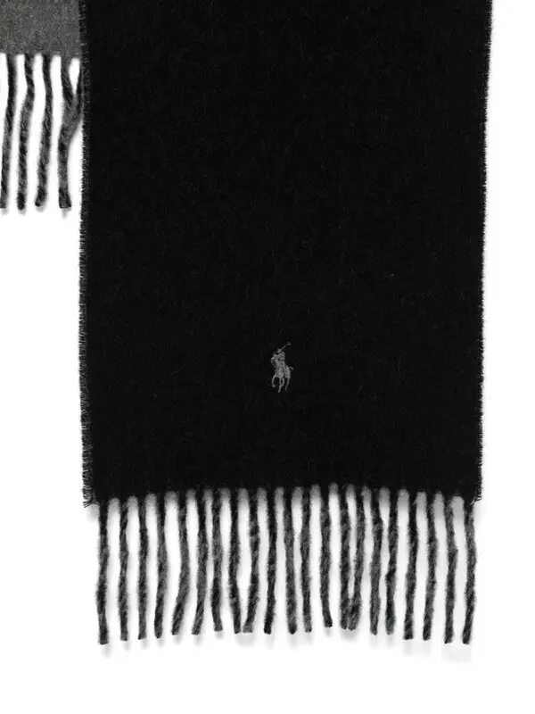 Polo Ralph Lauren Reversible Scarf - Black