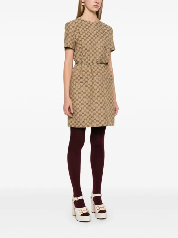 Gucci Gg Supreme Mini Dress