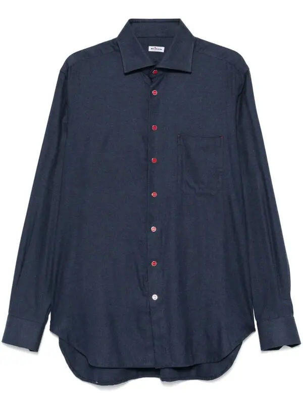 Kiton Flannel Shirt