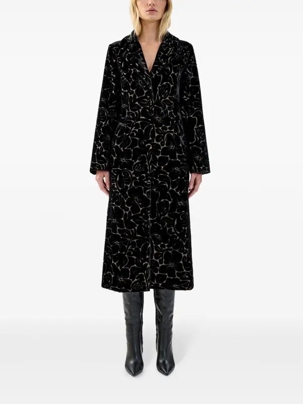 UNREAL FUR Romantique Embroidered Coat