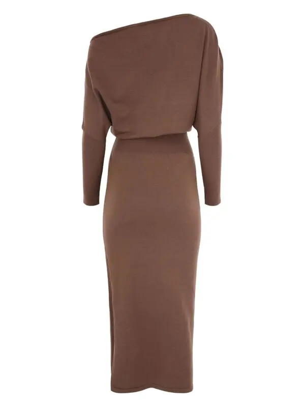 Simkhai Janese Midi Dress - Brown