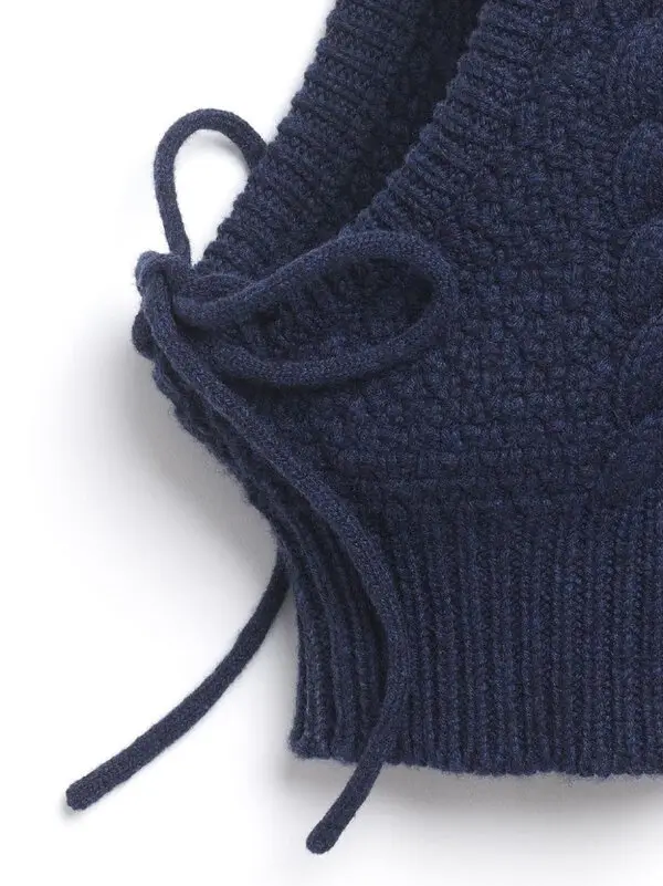 BARRIE Cashmere Balaclava - Blue