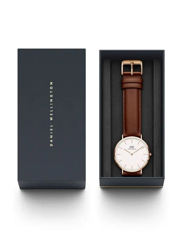 DANIEL WELLINGTON Classic St Mawes 40mm Watch - White