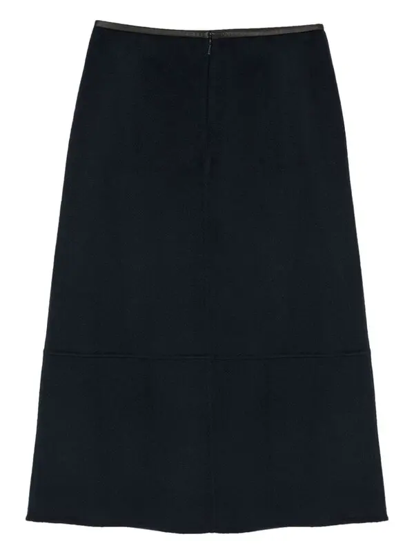 YVES SALOMON Double-sided Midi Skirt