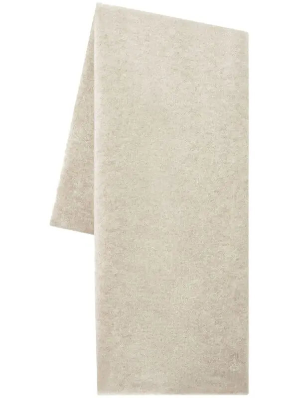 Pringle Of Scotland Cashmere Knitted Scarf - Neutrals