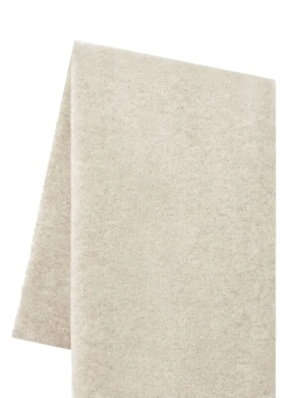 Pringle Of Scotland Cashmere Knitted Scarf - Neutrals
