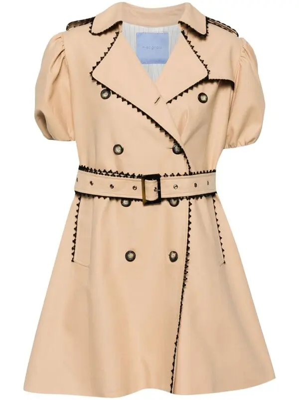 MACGRAW Trench Mini Dress