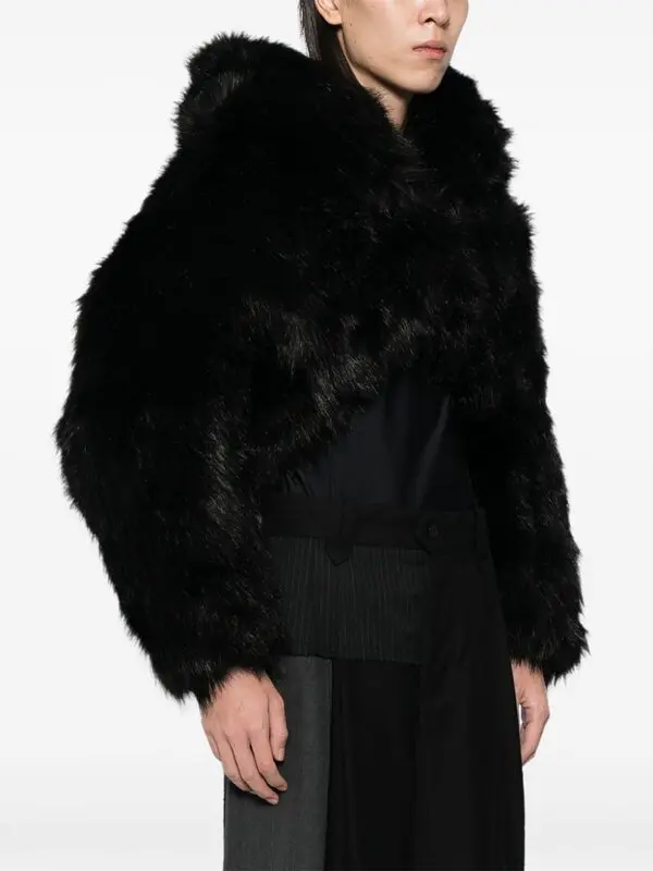 Entire Studios Vicinity Cropped Jacket In Black - 61% Off 