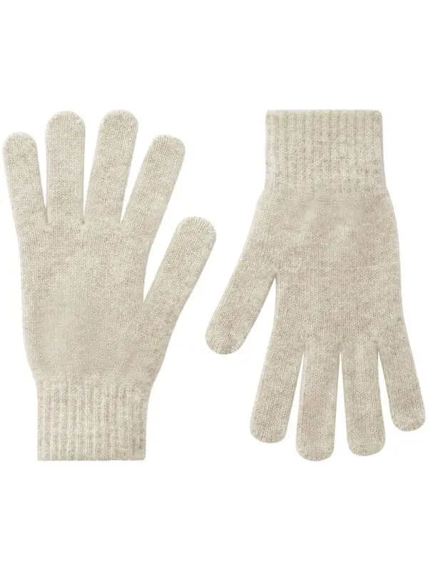 Pringle Of Scotland Classic Cashmere Gloves - Neutrals