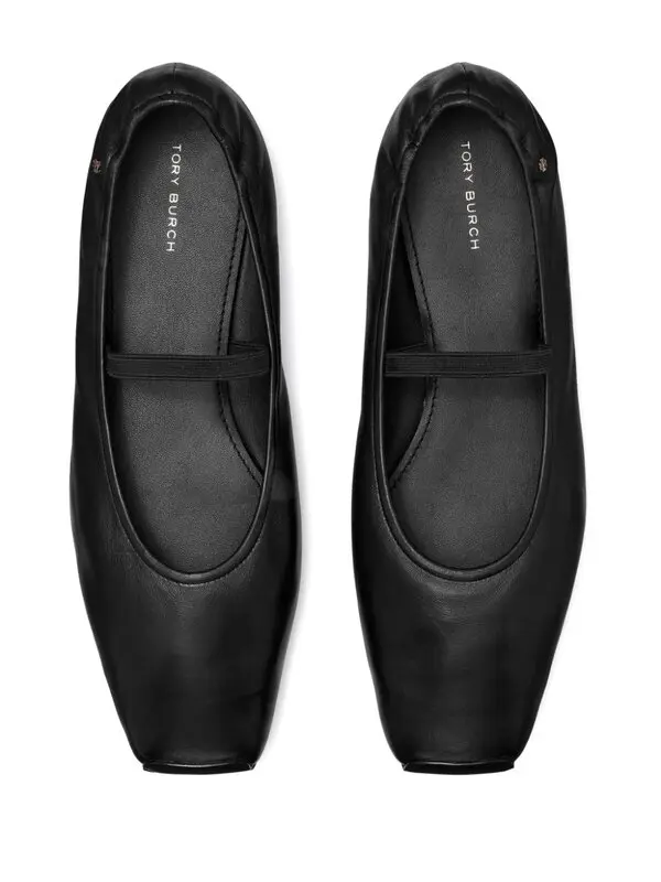 Tory Burch Runway Ballerina Flats - Black