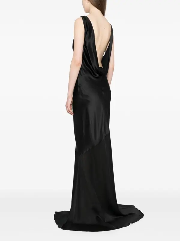 Kiki De Montparnasse Deep Cowl Neck Dress