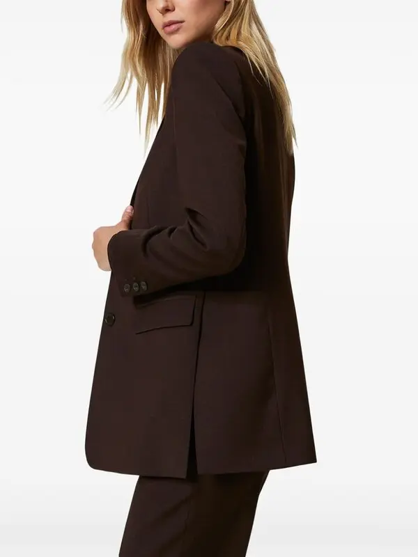 TWINSET Logo-plaque Blazer - Brown