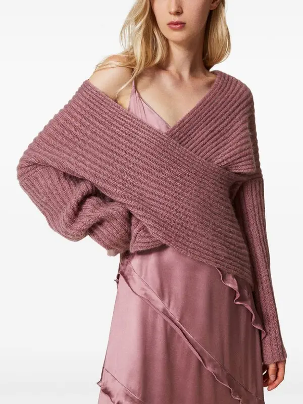 TWINSET Ribbed Knit Jumper