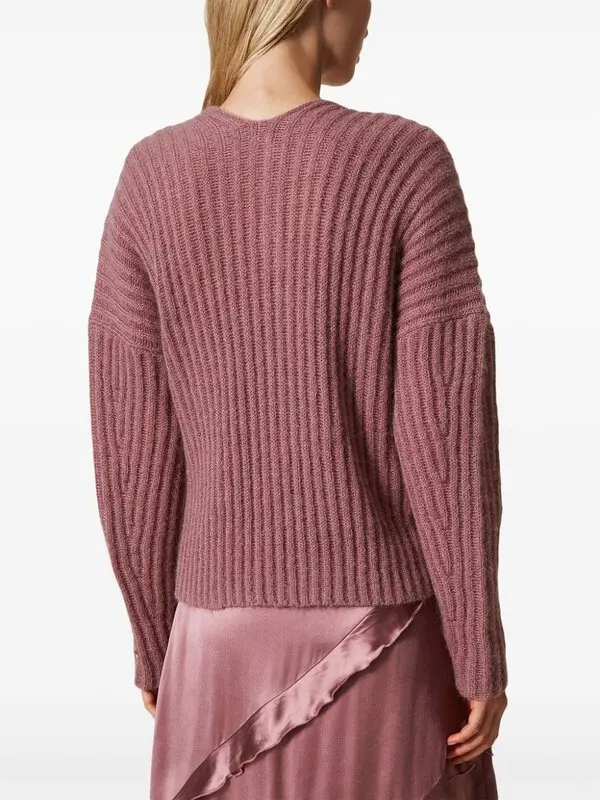TWINSET Ribbed Knit Jumper