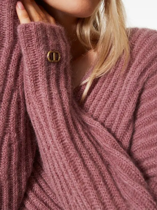 TWINSET Ribbed Knit Jumper