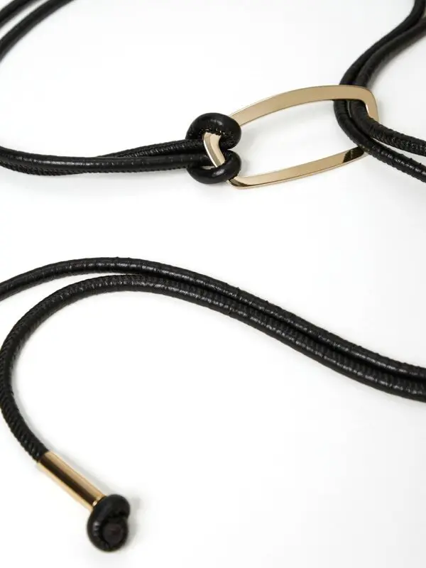 TWINSET Logo Buckle Belt