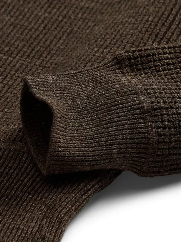 Ralph Lauren Waffle-knit Jumper - Green
