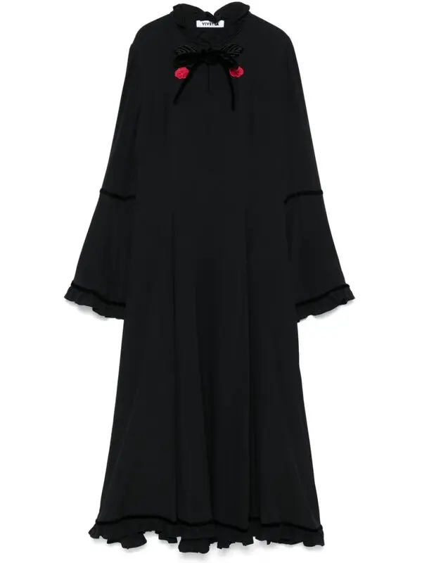 Vivetta Floral-embroidered Dress