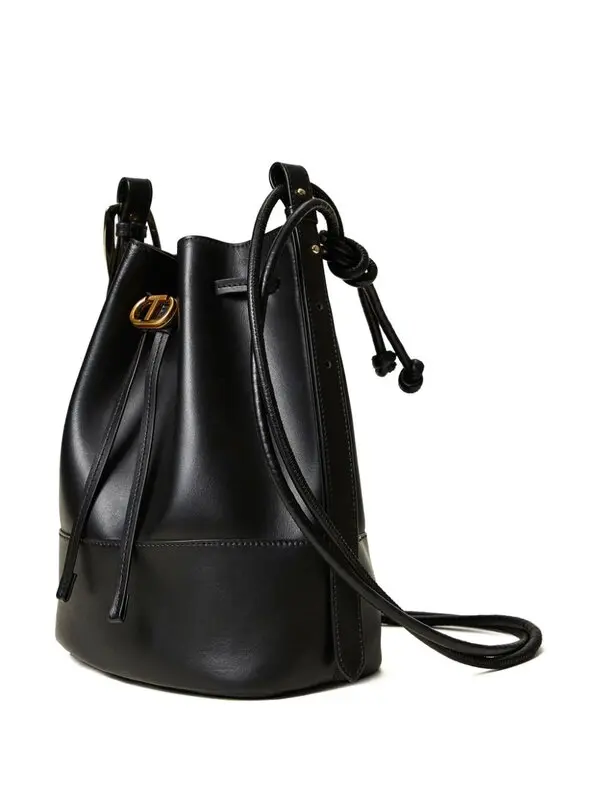 TWINSET Jane Leather Bucket Bag