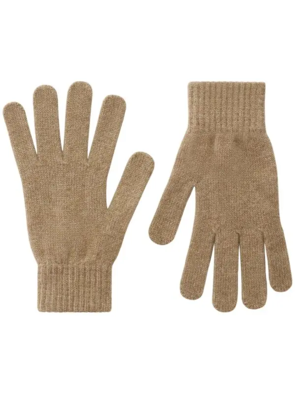 Pringle Of Scotland Classic Cashmere Gloves - Neutrals