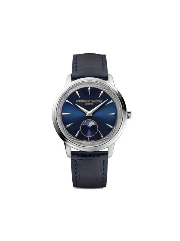 FREDERIQUE CONSTANT Classics Moneta Moonphase 37mm - Blue