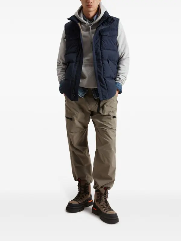 Woolrich Garment-dyed Quilted Gilet