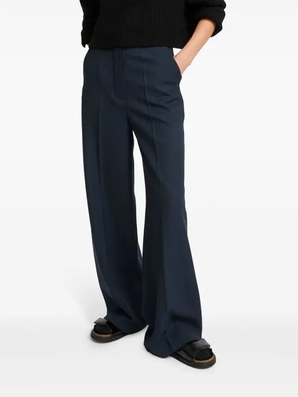 YVES SALOMON Wool Tailored Trousers