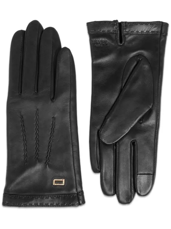LANCEL Cashmere Gloves - Black
