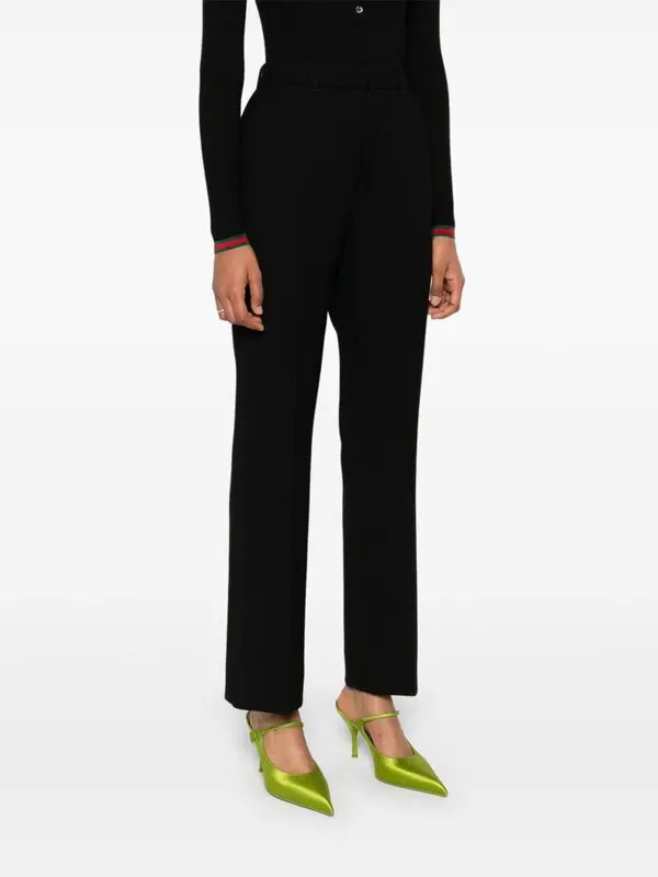 Gucci Crepe Wool Trousers