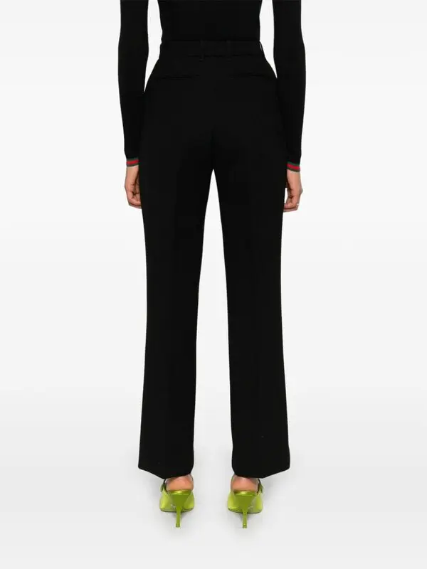 Gucci Crepe Wool Trousers