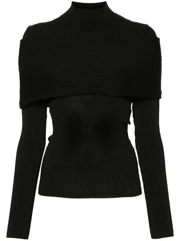 MUGLER Knitted Top