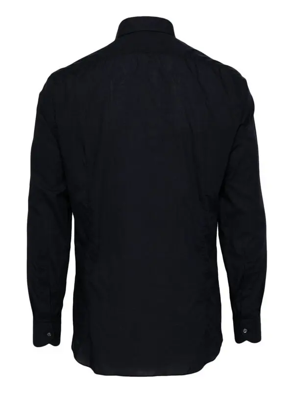 Caruso Cotton Shirt - Blue
